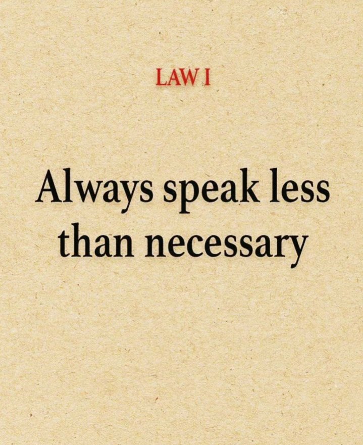 7 LAWS that you should follow: 1. - Thread from Psyche Wizard ...