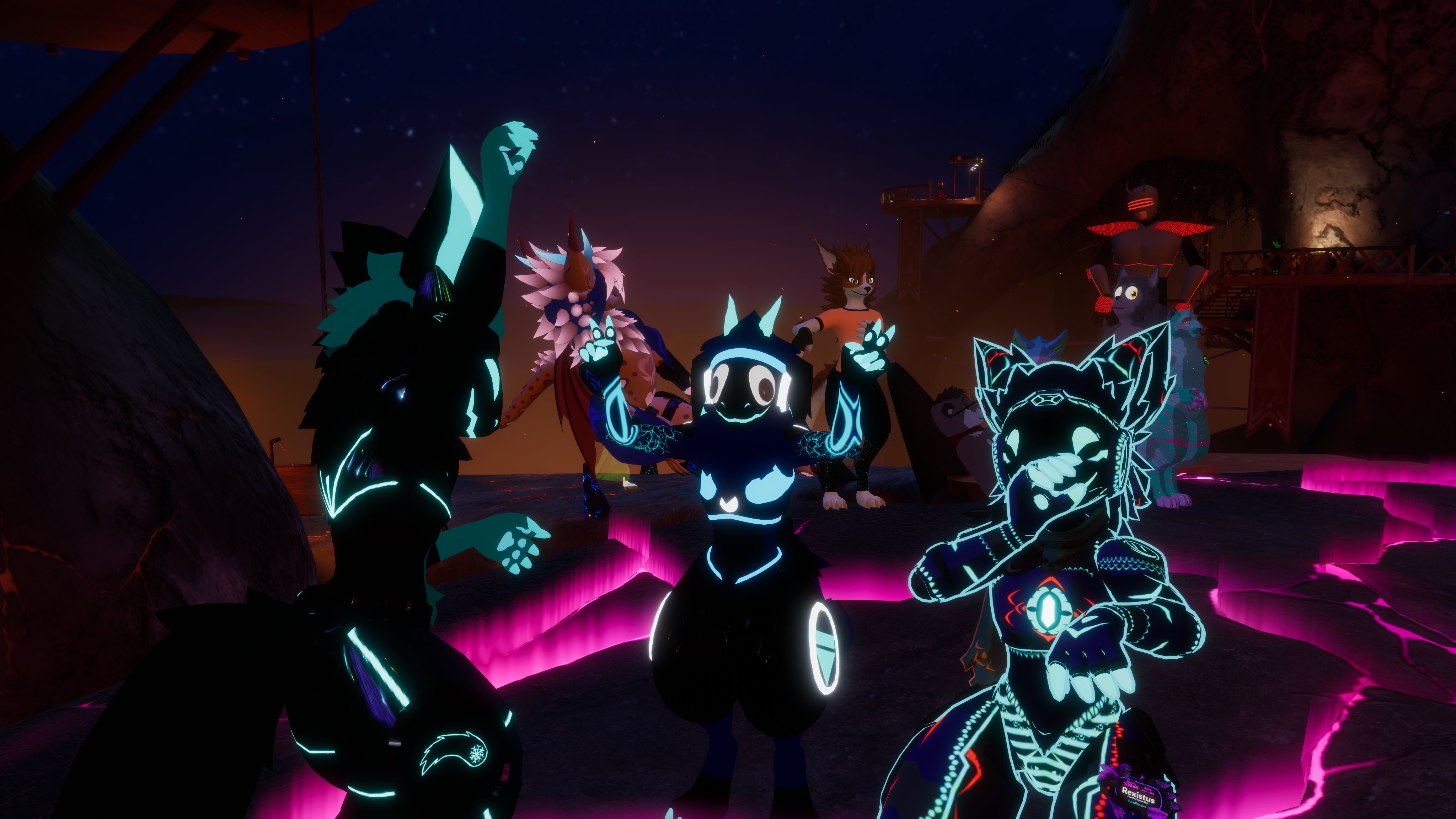 💙Hunter🖤 🔜 Furality Sylva, EF 2023 on Twitter: "Day three of Furality Sylva 🦜🌴 Was vibing with ...