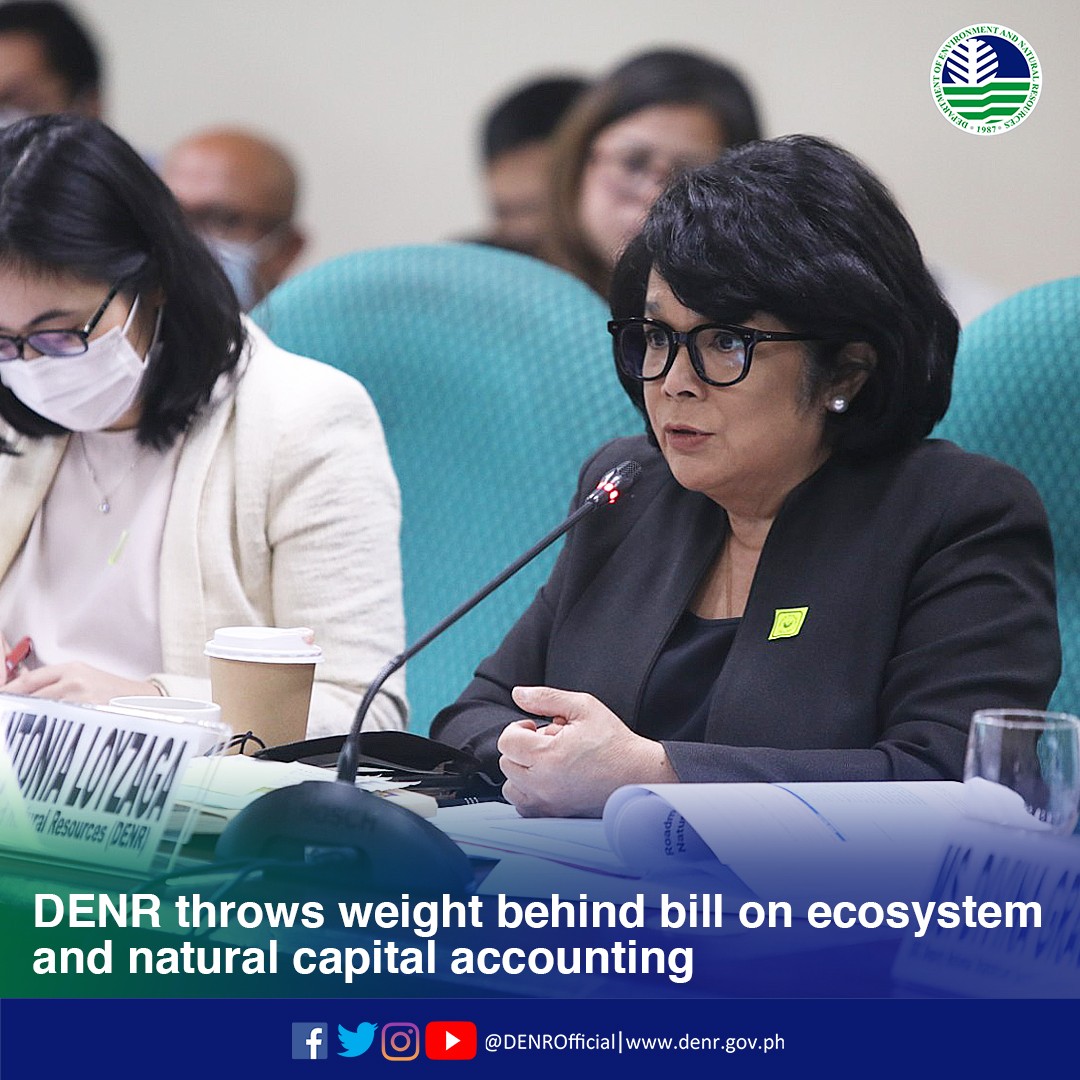 DENR on Twitter: "#DENRNews: DENR threw its support behind a bill aiming to develop a system to ...