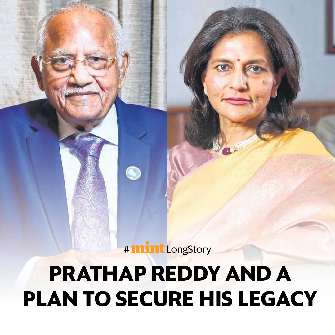 #MintLongStory | Prathap Reddy, the founder and chairman of Apollo ...