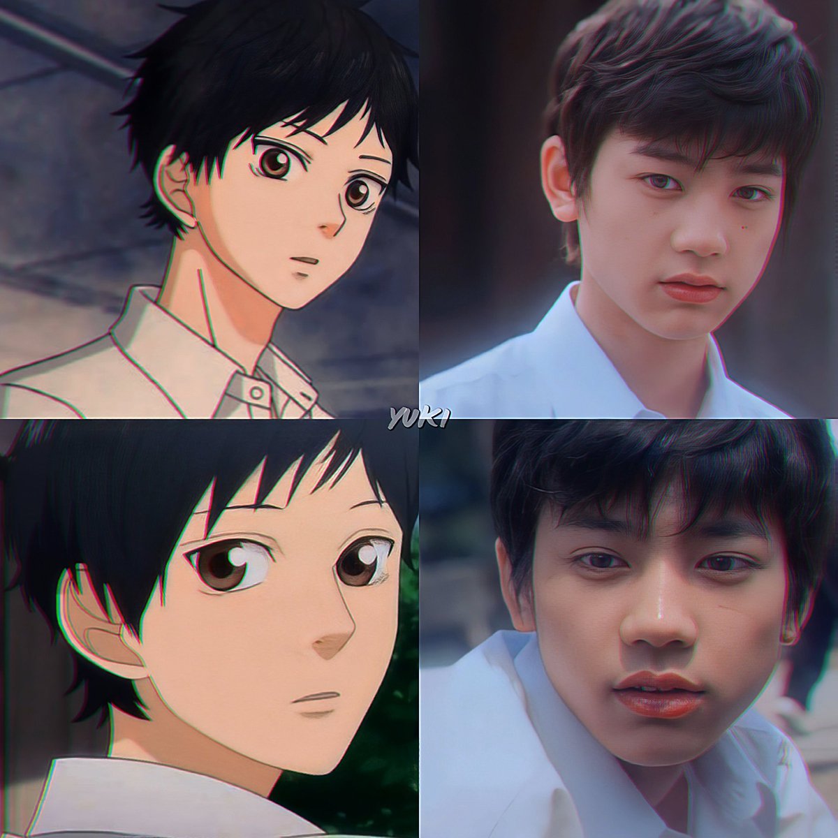 Yuki on Twitter: "Mizuki Itagaki as the younger version of Kou Mabuchi in 2014's live action ...
