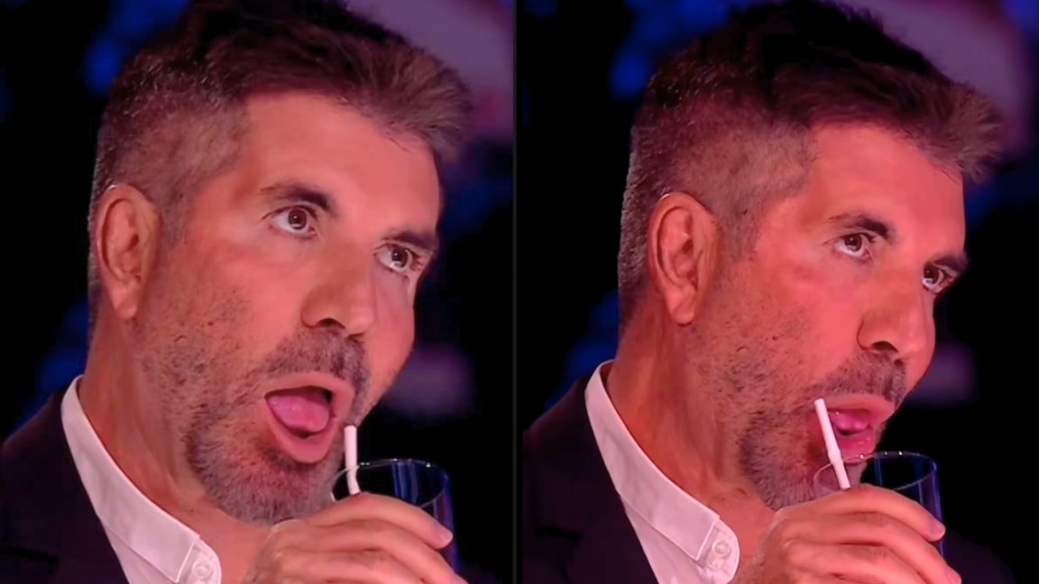 Its Gone Viral On Twitter Simon Cowell Concerns Fans After Video Of