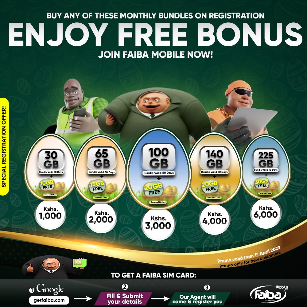 Faiba Bundles - Millennial Money Blogger