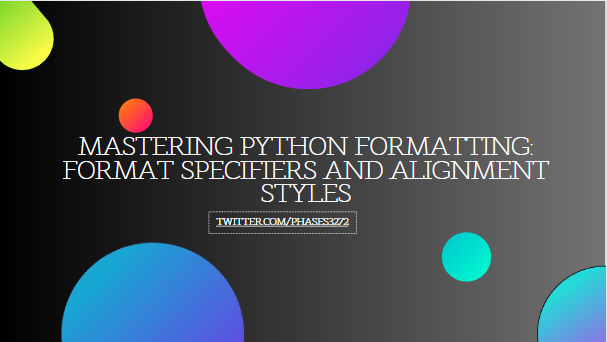 Phases🌱🔄 On Twitter Python Tip Formatting Strings In Python