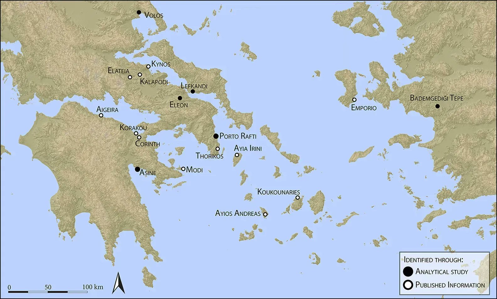 Tiryns Map