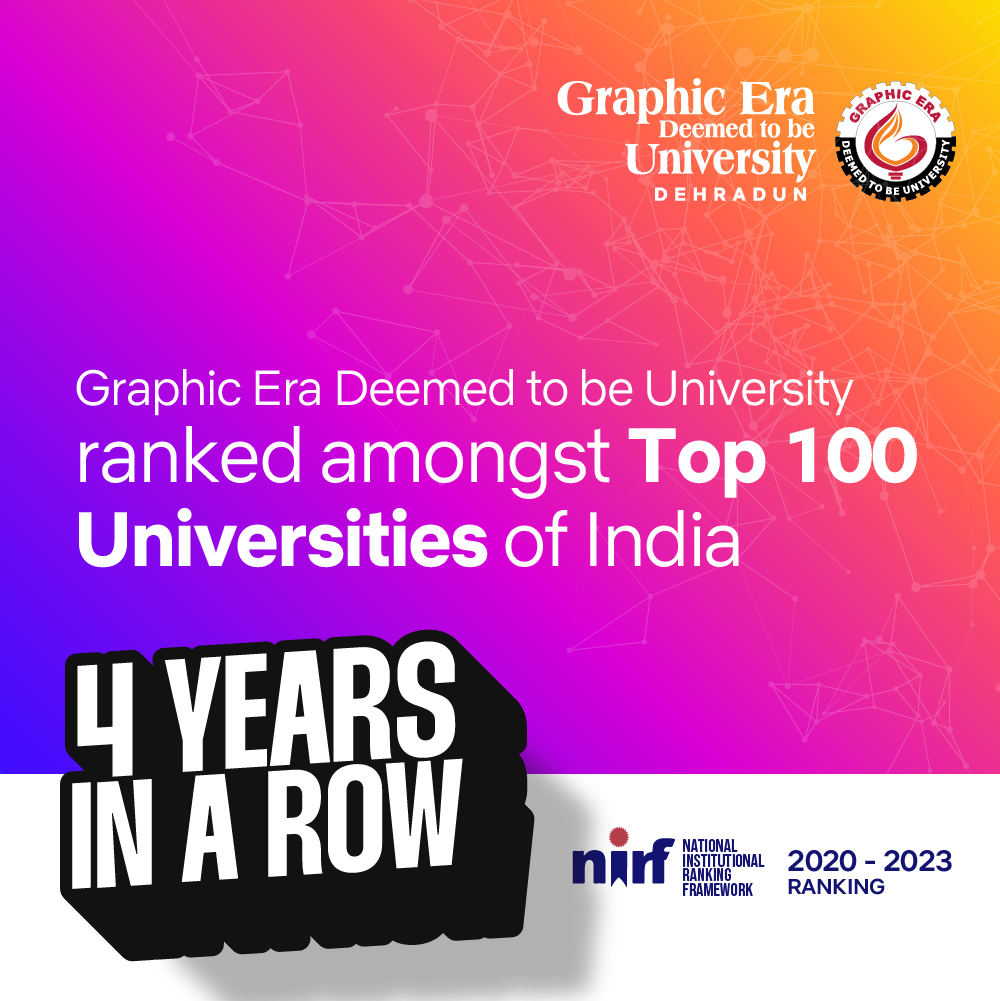 Graphic Era deemed to be University Official on Twitter: "Graphic Era does it again! The quality ...