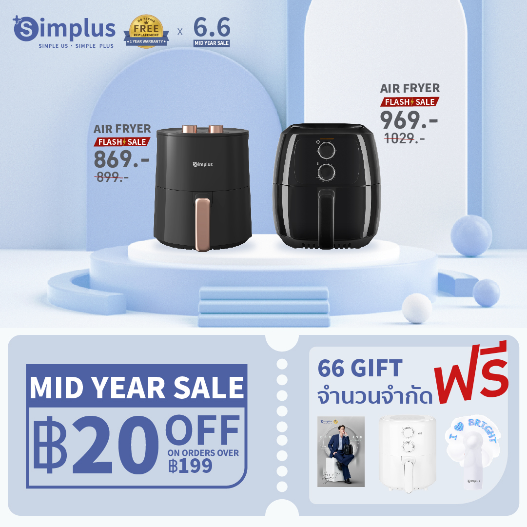 Simplus TH on Twitter: "⏰6.6 โปรโมชั่นใหญ่! จะเริ่มขึ้นพรุ่งนี้แล้ว! 😆Simplus โปรกลางปีมาแล้ว! 🎁 ...