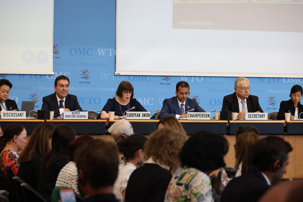 WTO on Twitter: "The European Union 🇪🇺 undergoes today and Wednesday its 15th Trade Policy ...