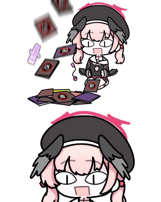 「koharu Blue Archive Bangs」fan Artpopular|5pages