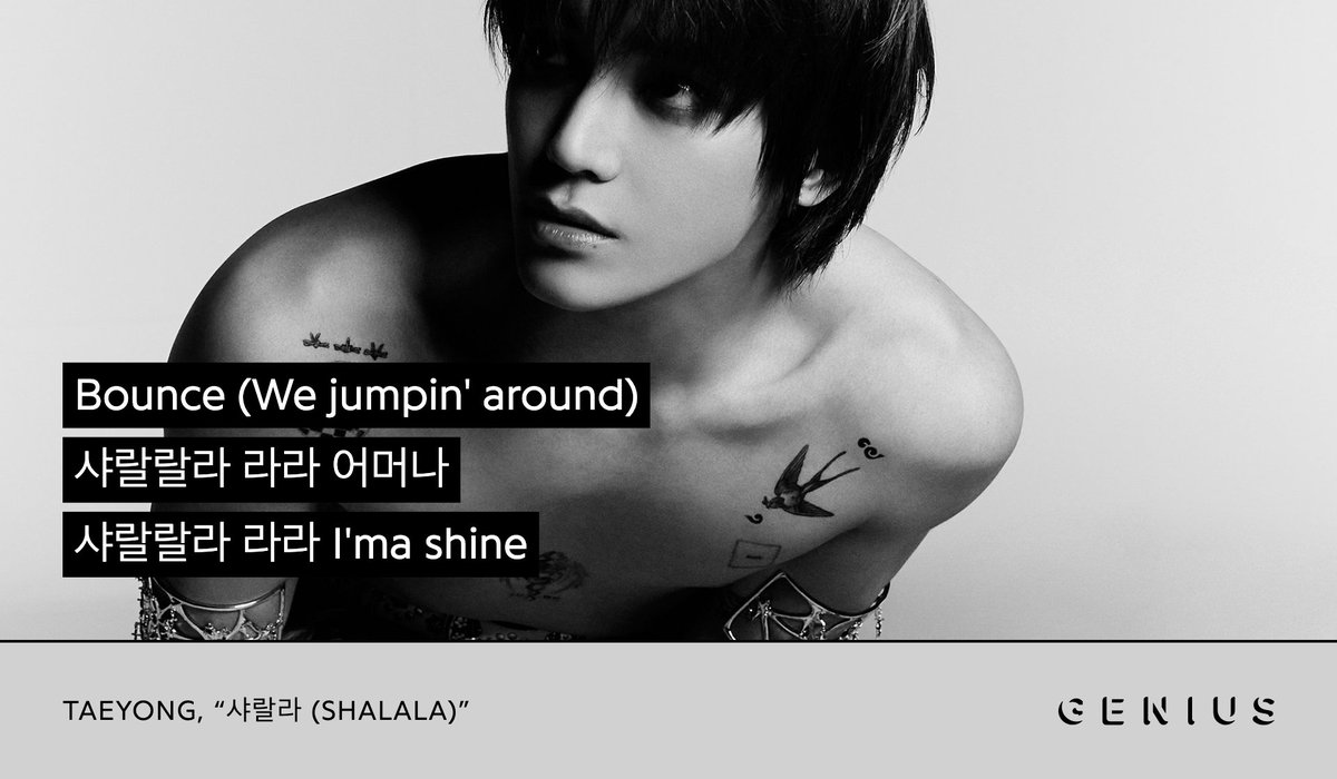 Genius Korea on Twitter: "From T to Y, NCT’s leader, rapper, and songwriter TAEYONG (@NCTsmtown ...