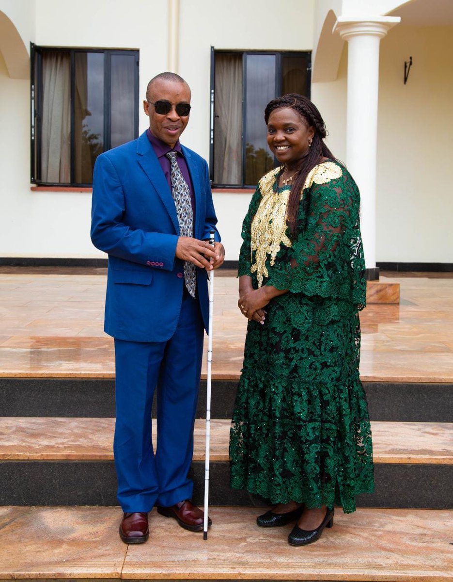 Pastor Dorcas Rigathi meets Kenya's paralympic athlete, Henry Wanyoike ...