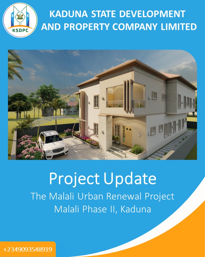 Kaduna State Development & Property Company on Twitter: "#ProjectUpdate The #MalaliUrbanRenewal ...