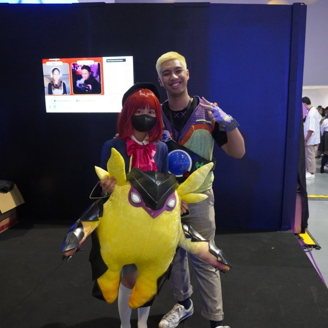 7S zoe 🐸 @ CQ23 Day 1-3 on Twitter: "waaaaa super cool gekko cosplay of @dancingcorgi_ 🥹💚"