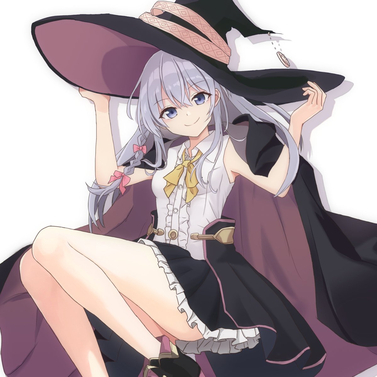 Daily Elaina on Twitter: "Day 321 Source:https://pixiv.net/en/artworks/102151818… #魔女の旅々 #魔女の旅々は ...