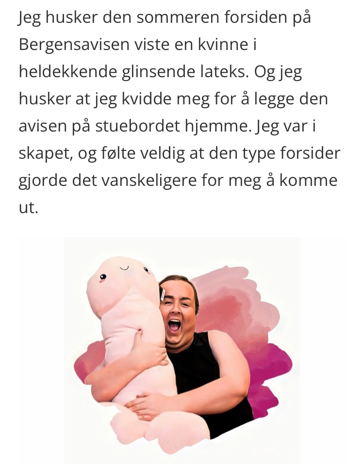 Mot Strømmen on Twitter: "Mer kink og flere barn i PRIDE, oppfordrer leder av Foreningen Fri ...