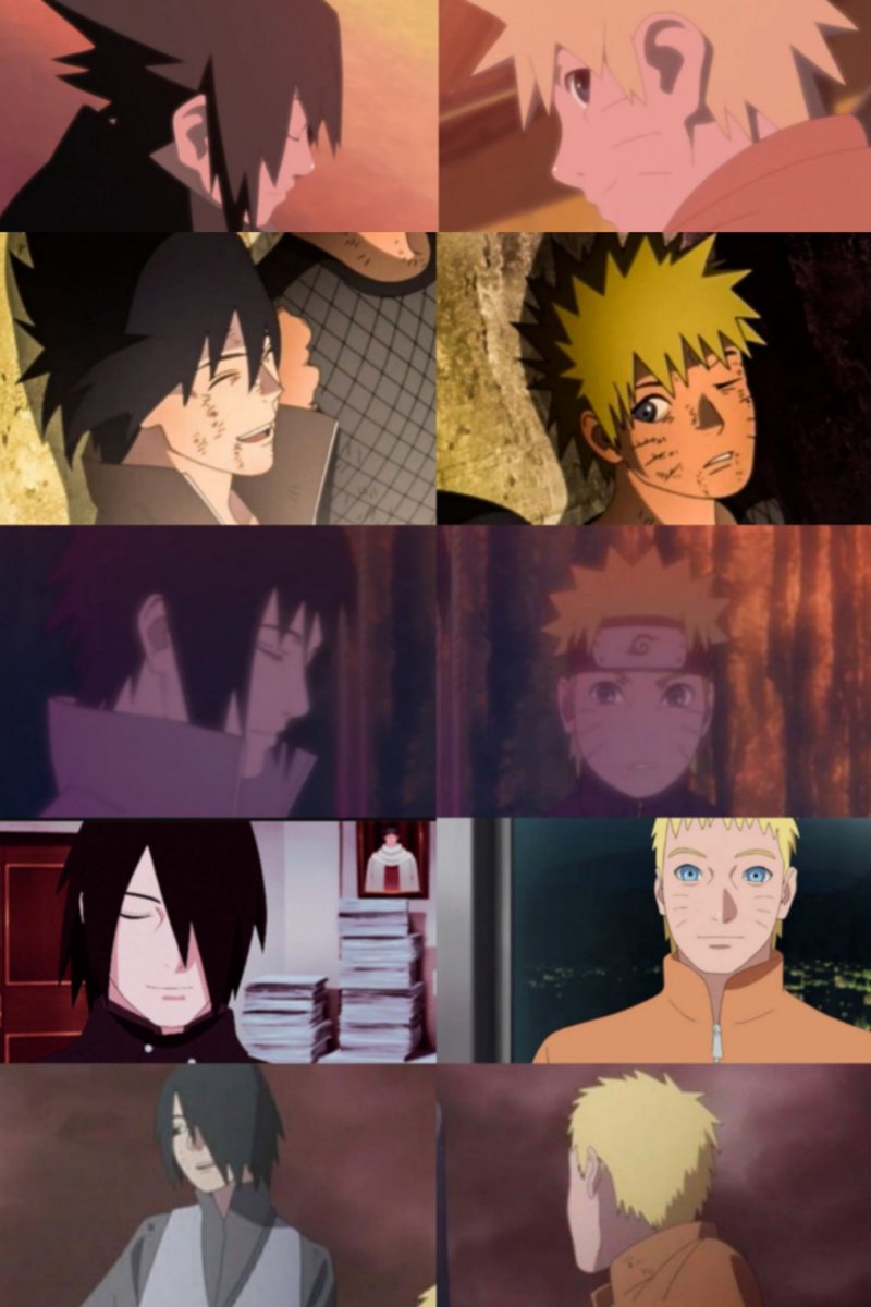 sasunaru doodles on Twitter: ""Naruto had always chased after that smile of Sasuke" -Boruto ...
