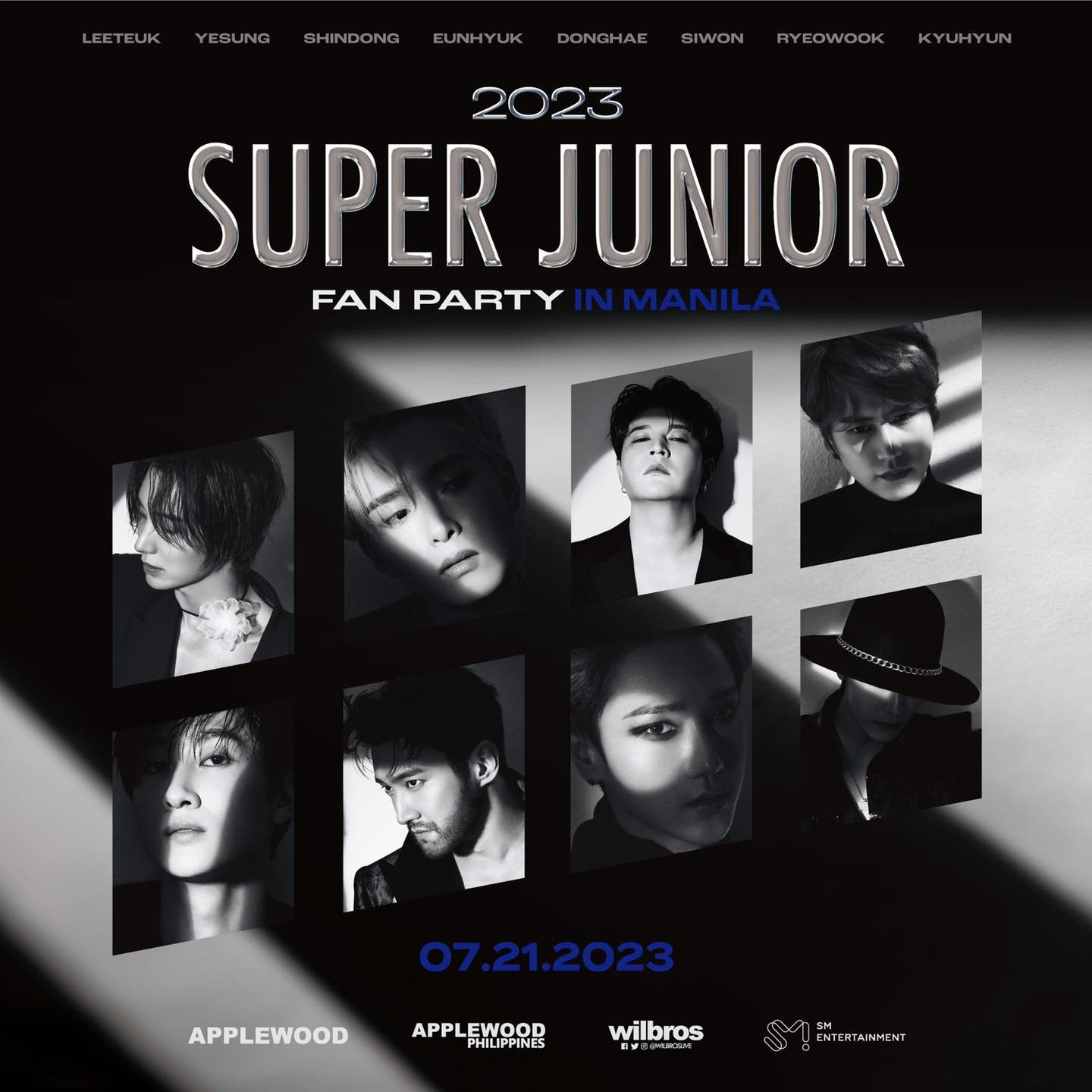 Manila Concert Scene on Twitter: "JUST ANNOUNCED: 2023 SUPER JUNIOR FAN PARTY IN MANILA 🗓 07.21. ...