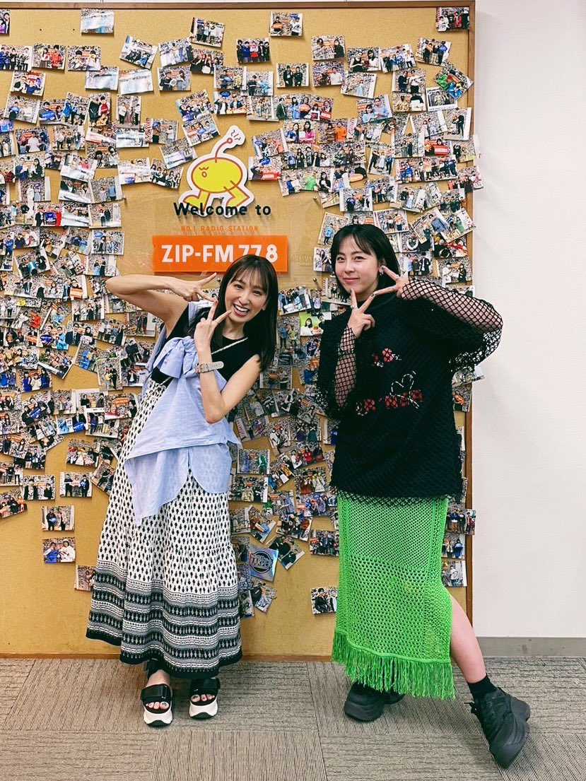 Laco / EOW on Twitter: "ZIP-FM「MAGIC JAM」スタジオ生出演📻 @MagicJam778 ありがとうございました！ 久々のマギちゃん💖相変わらずの ...