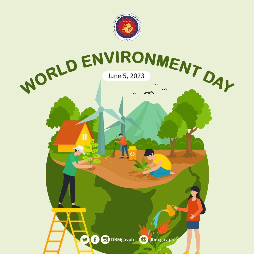 DBM Philippines on Twitter: "In line with the Philippine Environment Month this June and the ...