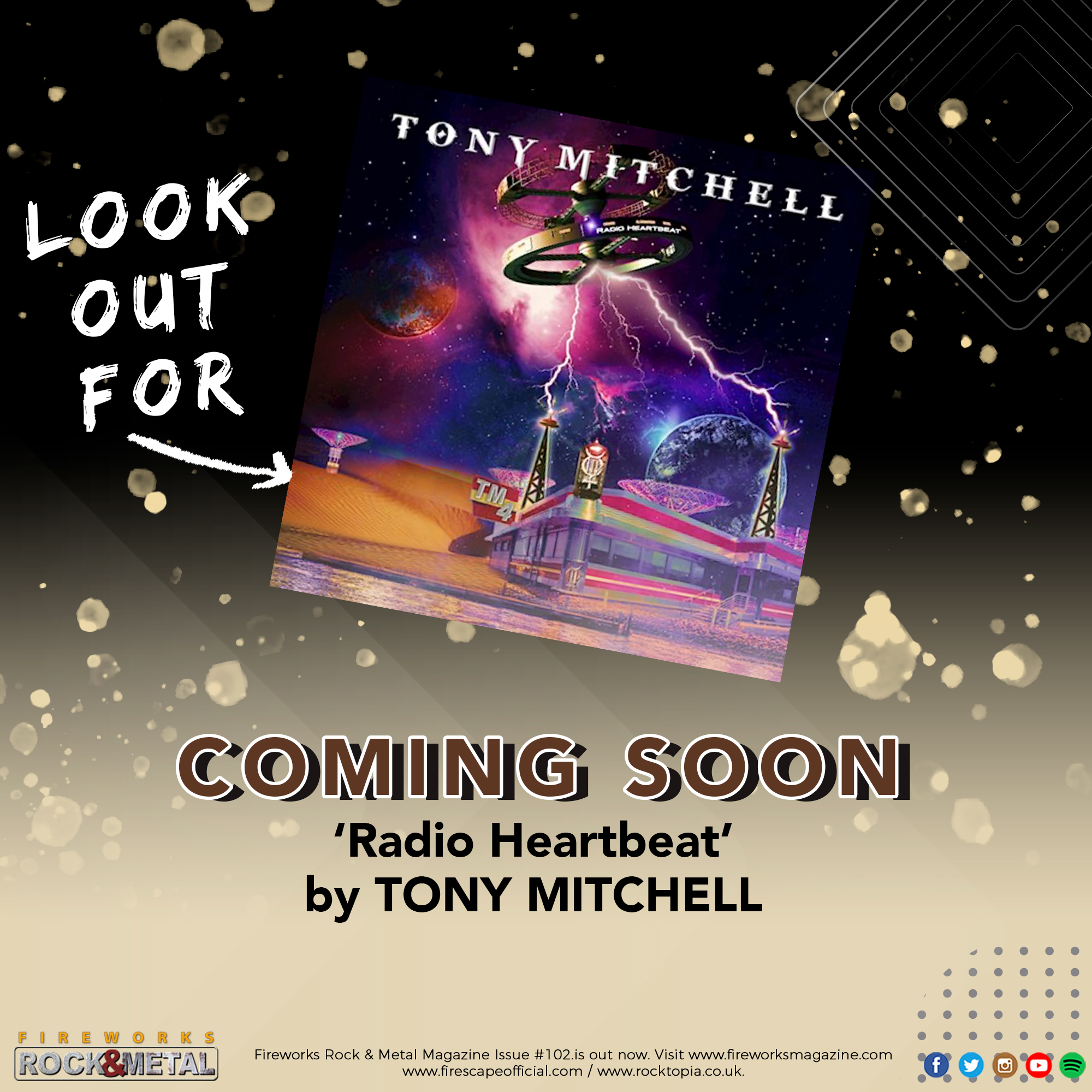 Fireworks Magazine on Twitter: "LOOK OUT for ‘Radio Heartbeat’ by TONY MITCHELL. Out 21st July ...