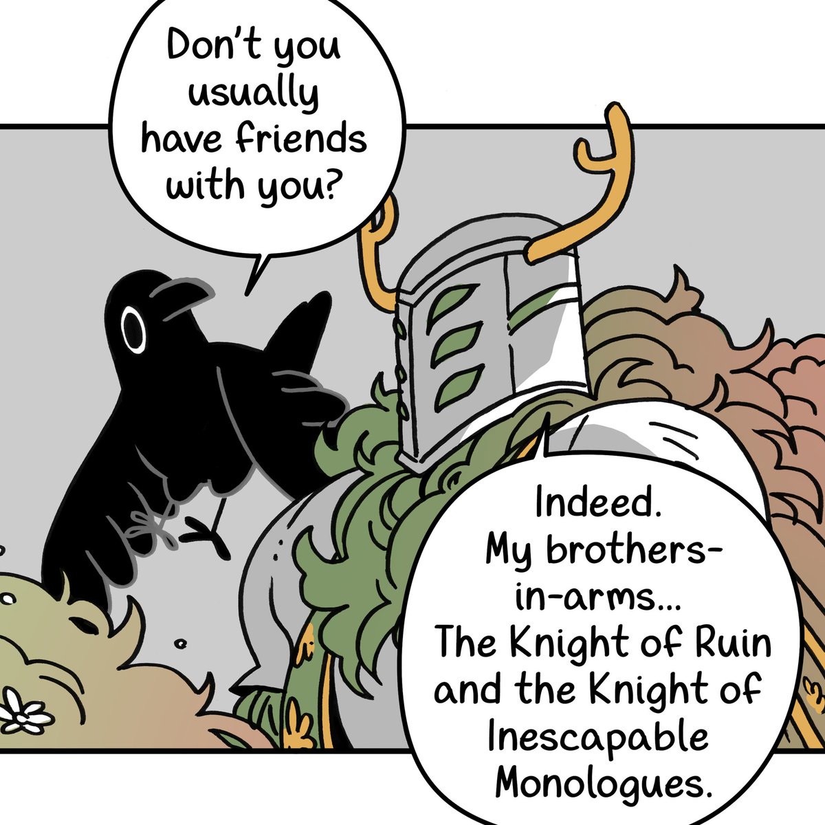 「Crow Time ️ (4/4)」Isa // Lord of Crows // DRAGONCON 2024の漫画