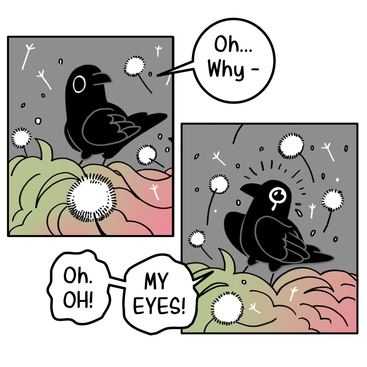 「Crow Time ️ (4/4)」Isa // Lord of Crows // DRAGONCON 2024の漫画