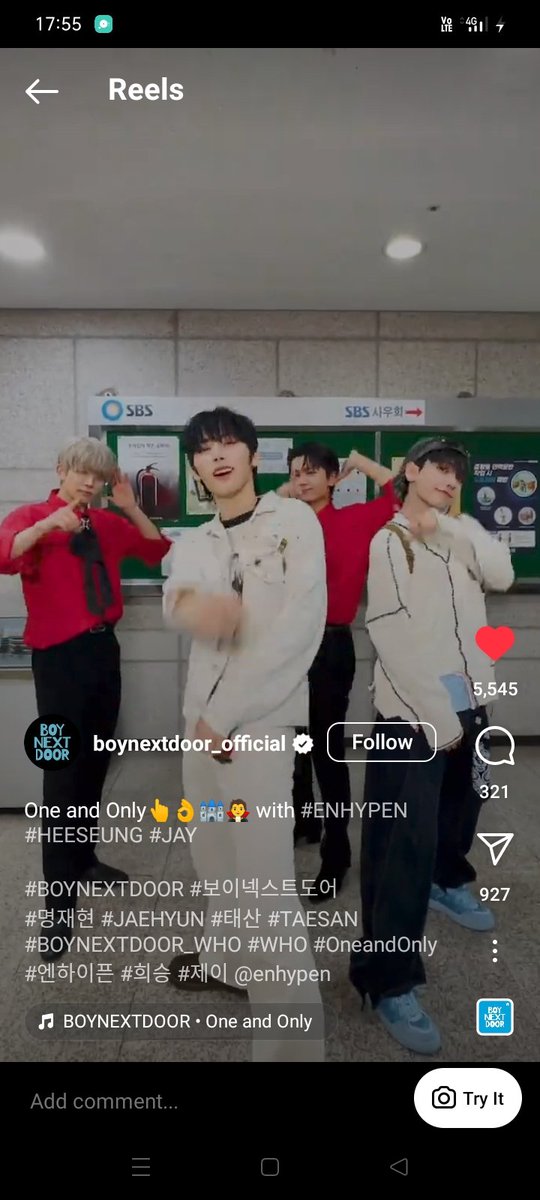 EN- REELS on Twitter: "@/boynextdoor_official reel with Heejay 👔 Like, comment and share Engenes ...
