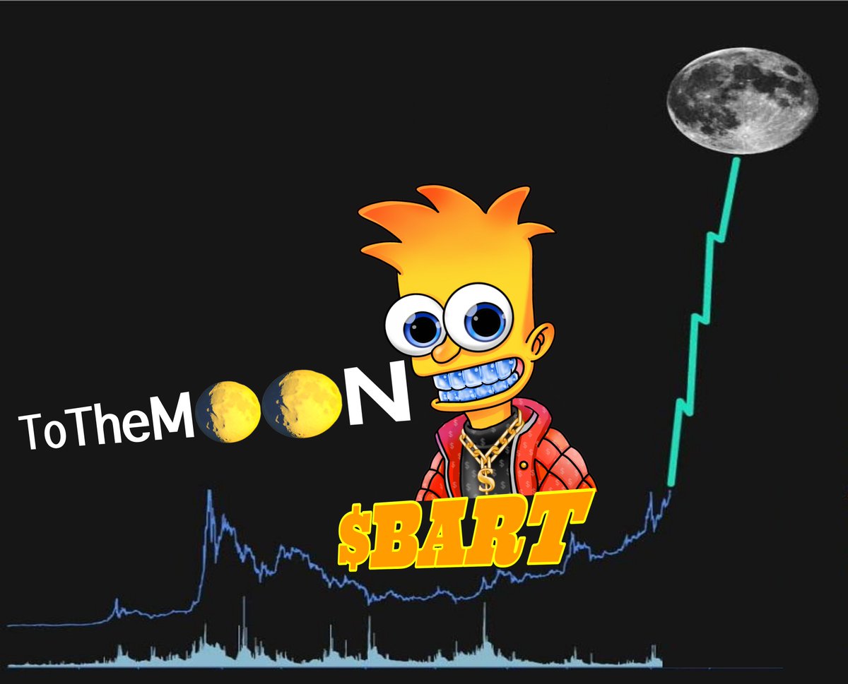 Saudi Man on Twitter: "☁️ 🌖 ☁️ 🚀 * ☁️ * ☁️ * 🌍 #BART TO THE M O O N #cryptocurrency