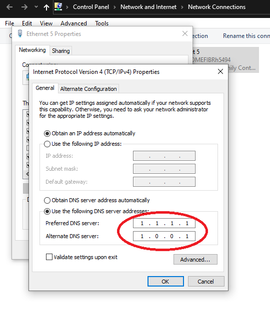 𝕽𝖎𝖈𝖍 on Twitter: "For anyone having PLDT issues right now, it’s a DNS issue. Change it to 1.1.1 ...