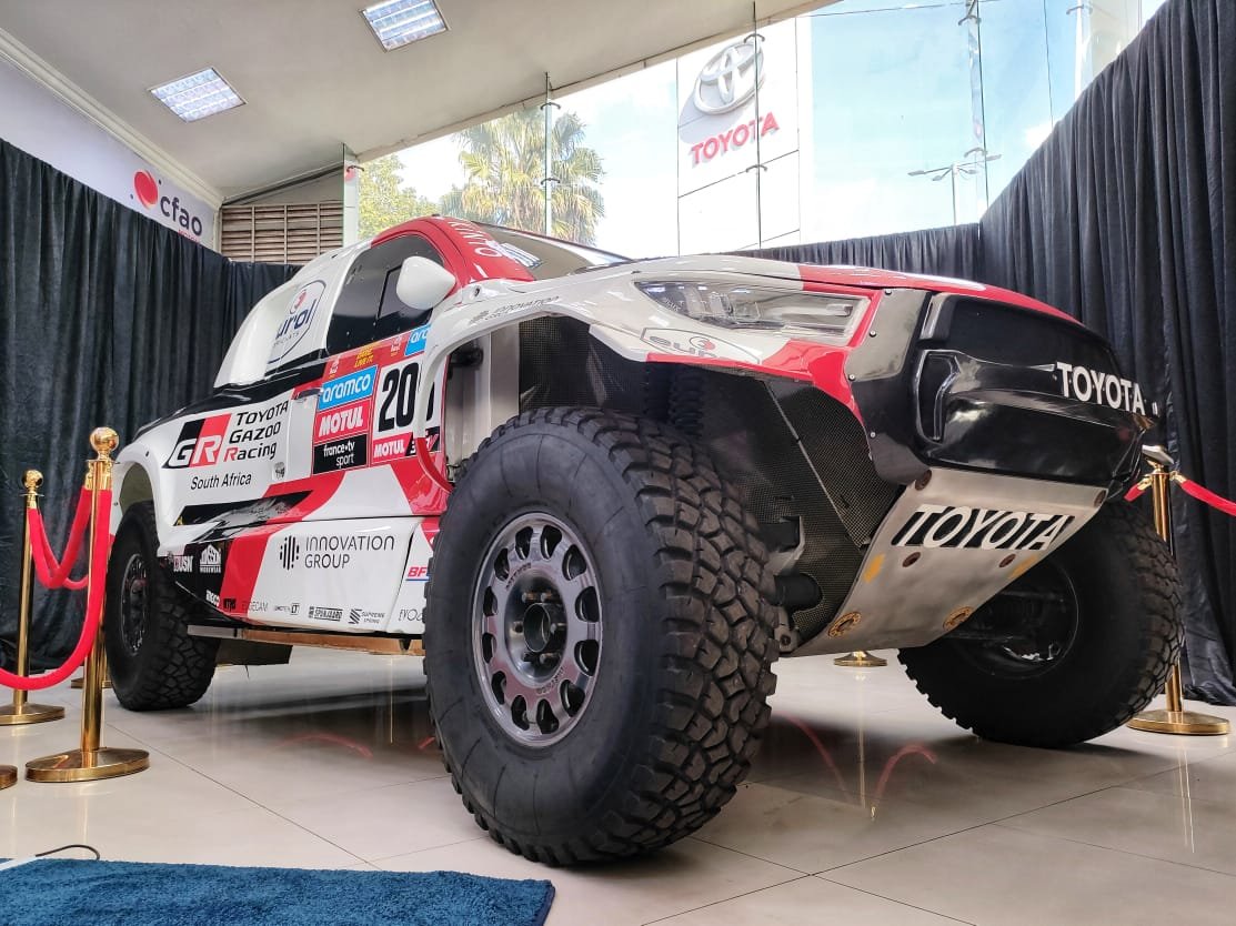 BOYOT 👴 on Twitter: "The GR Dakar Hilux T1+ powered by a 3.5L V6 engine found in the LC300 GR ...