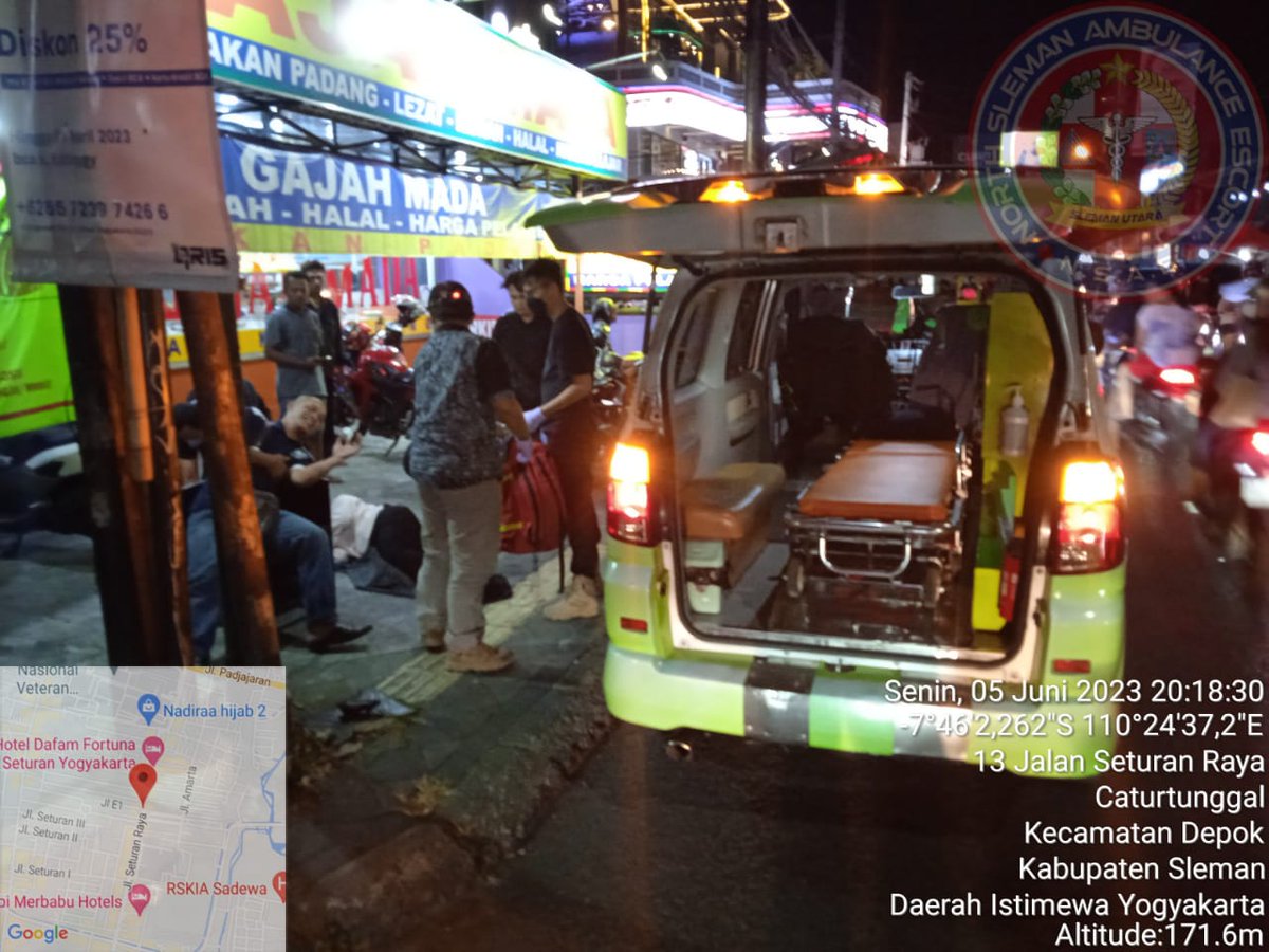 Merapi Uncover on Twitter: "[Breaking news] kecelakaan di belakang UPN, Dua korban satu ...