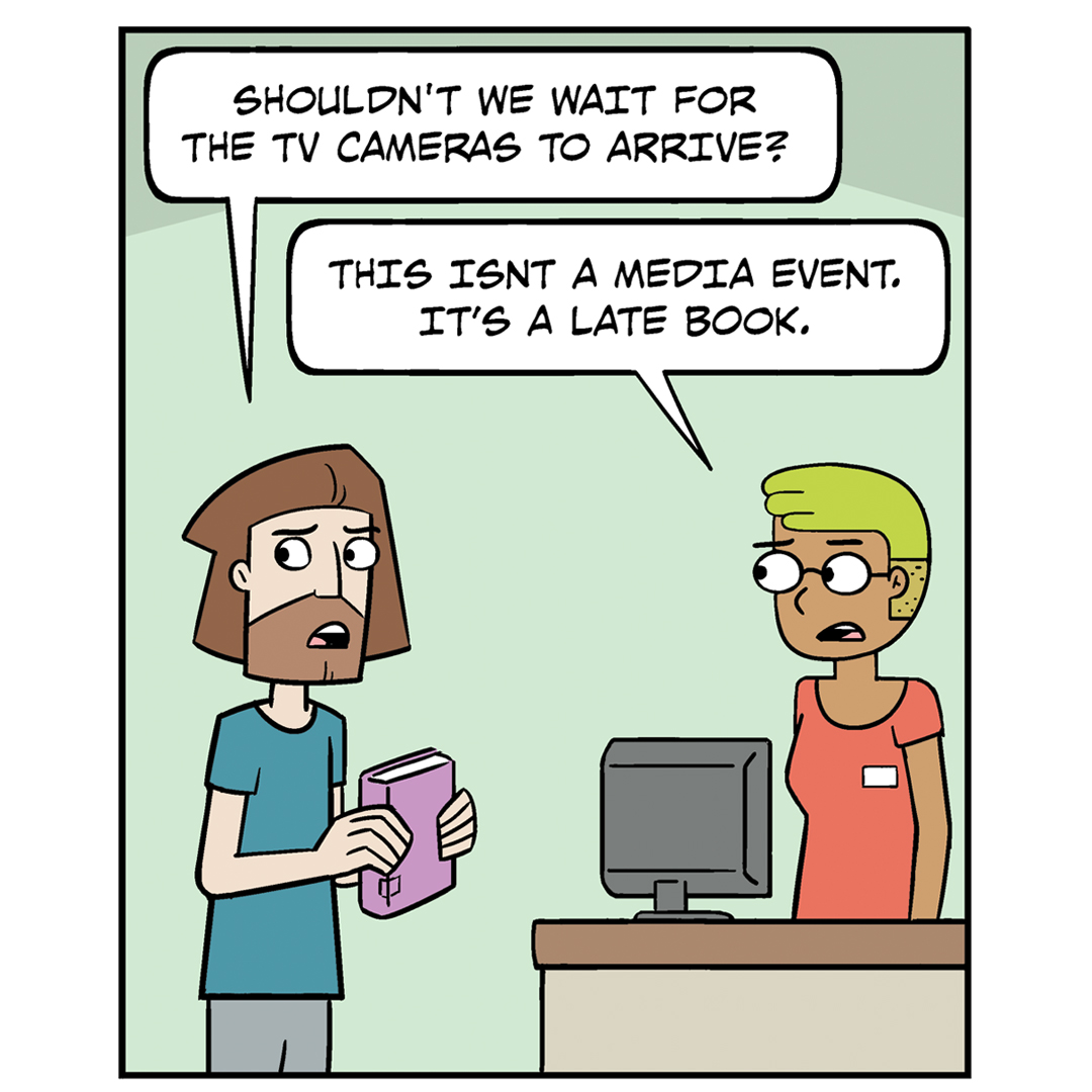 Library Comic on Twitter: "#librarylife"