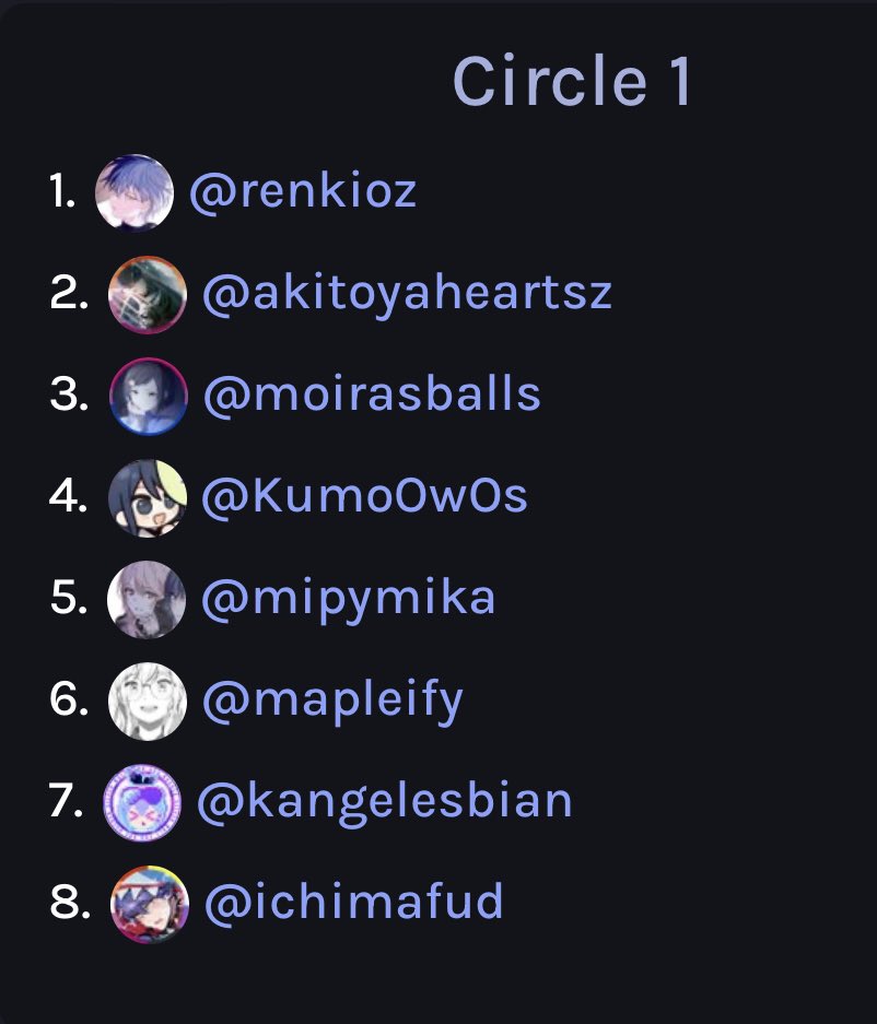 rei ⭒ on Twitter: "TWITTER CIRCLE BECAUSE GOOGLE IS FINALMY FICKIFN WORKINGN!!!!"