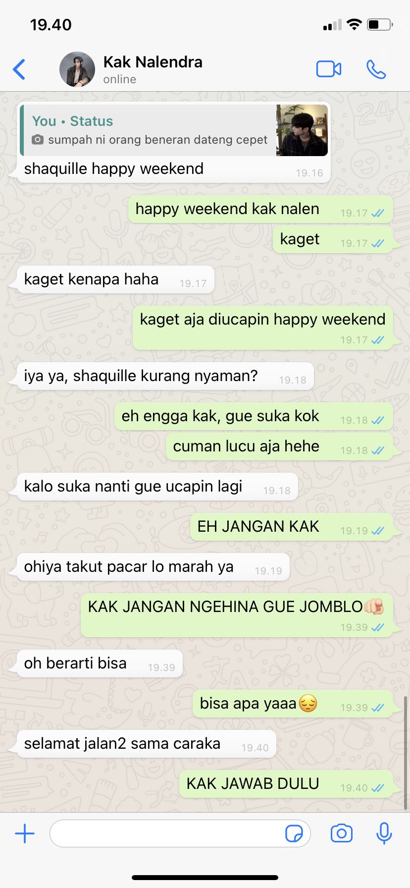 aye on Twitter: "13— maksudnya apa ya kak vs cemburu ya https://t.co/OGC0d7zyQN" / Twitter