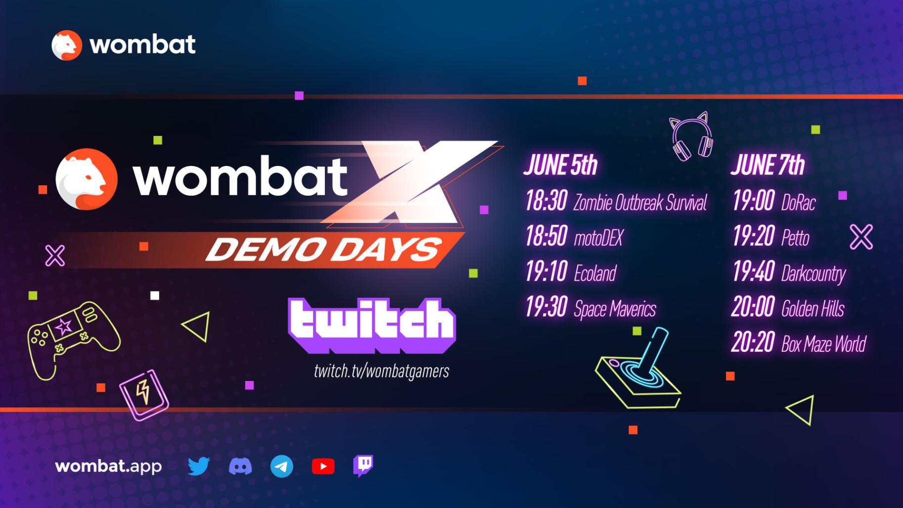 Wombat — Top Web3 Gaming App on Twitter: "🎉 WOMBAT X Alert! 💥Hey Wombats We're thrilled to ...