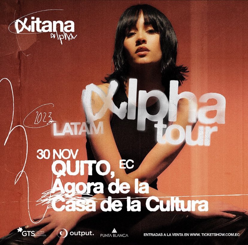 Aitanα Globαl on Twitter: "📣 ¡Atención, Ecuador! La venta de entradas para el Alpha Tour Latam ...