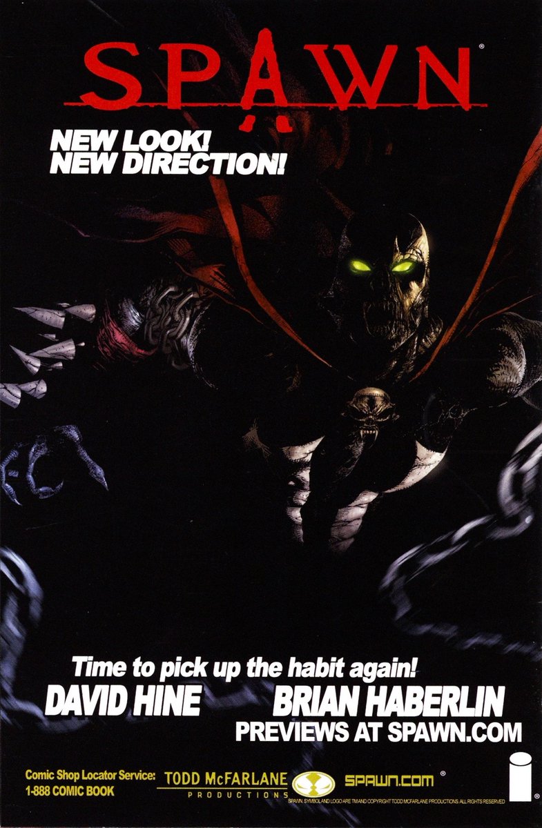 Daily Spawn Archive on Twitter: ""Time to pick up the habit again!" A comic book ad for Spawn ...