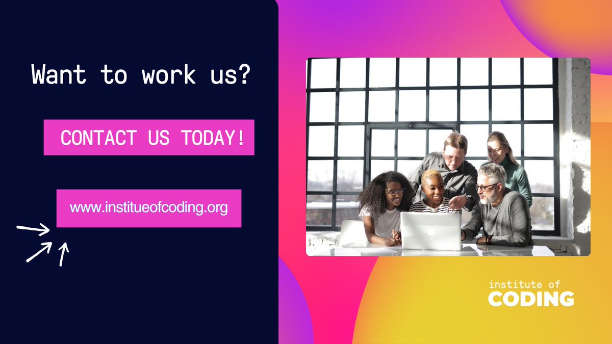 Upskill or reskill in digital - Institute of CodingInstitute of Coding