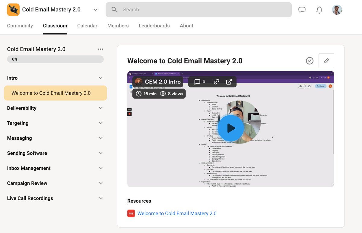 Cold Email Wizard 📩 on Twitter: "Cold Email Mastery 2.0 is now live JOIN http ...