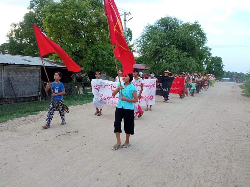 Khit Thit Media On Twitter ယင်းမာပင်မြို့နယ်တွင် ဖက်ဆစ် စစ်တပ် တော်လ
