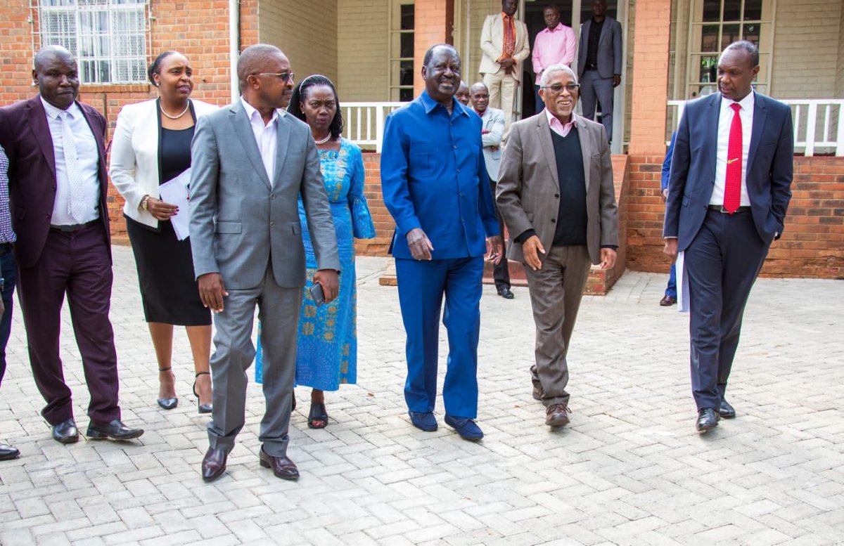 Philip Etale on Twitter: "⁦⁦@RailaOdinga⁩ introduces Mr. Moeletsi Mbeki, brother of former ...