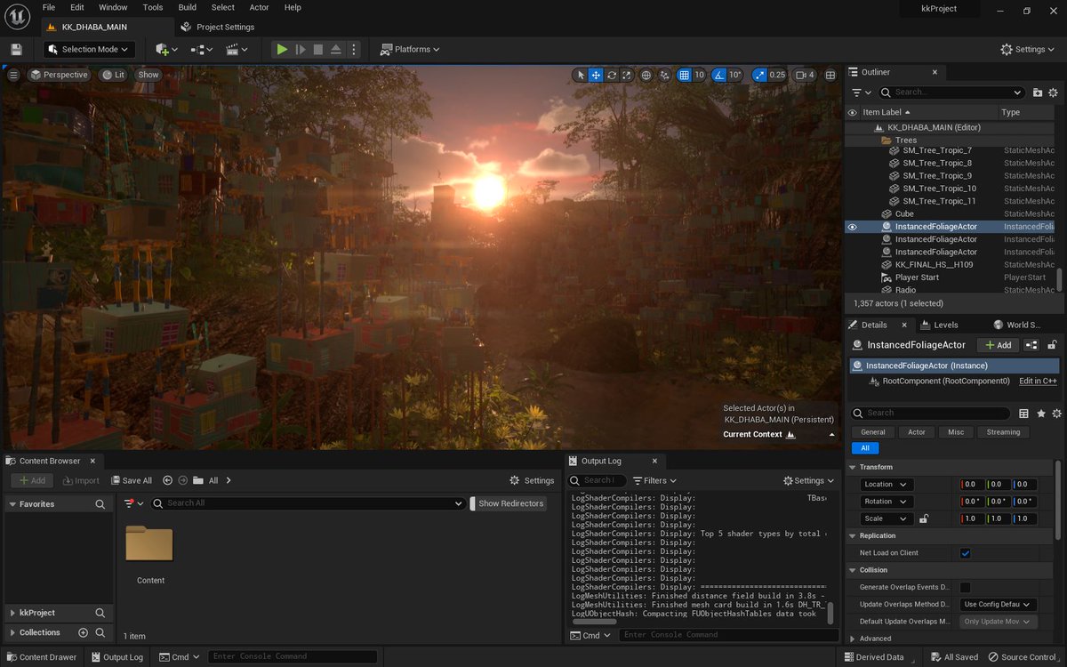 Unreal Engine on Twitter: ""The Lumen system provided very dynamic and realistic lighting, which ...