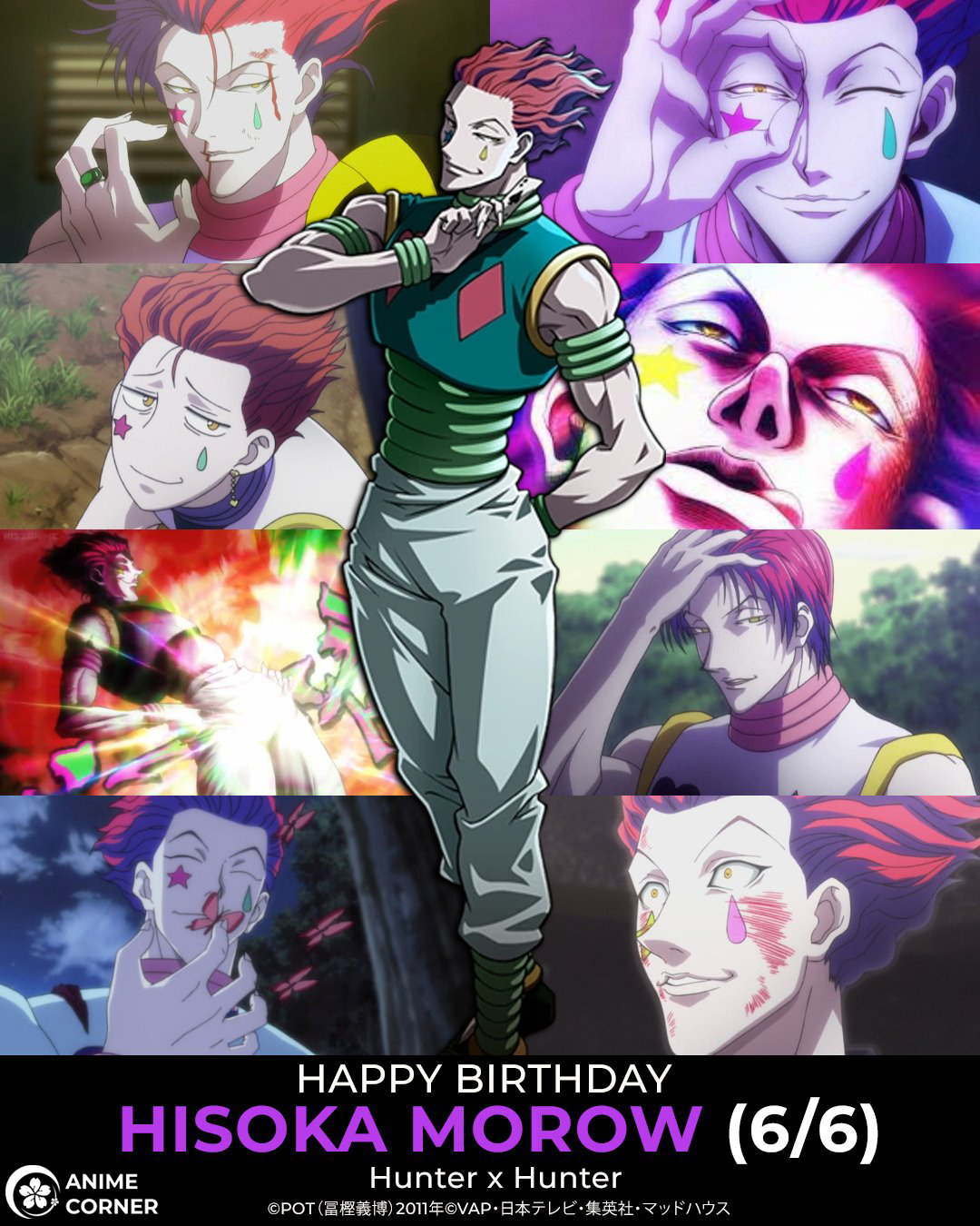 Hunter X Hunter 2011 Hisoka With Cards