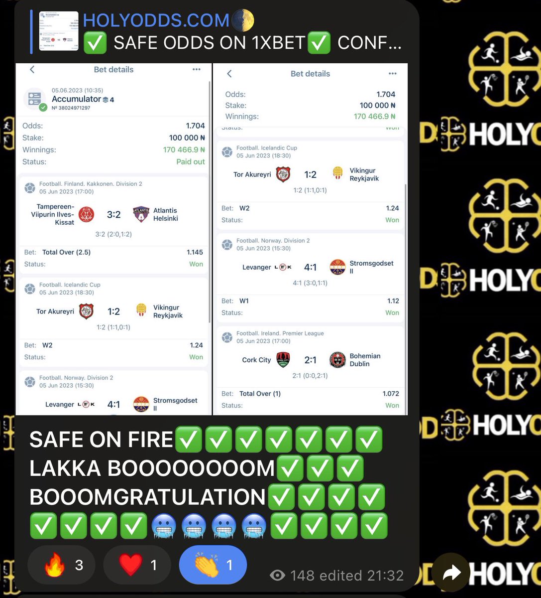 BETTING HUB on Twitter: "RT @HolyOdds: 🟢 Roller Day 3 Posted 🟢 1k to 3.3Million 🟢 3ODDS🟢 2ODDS 🟢 ...