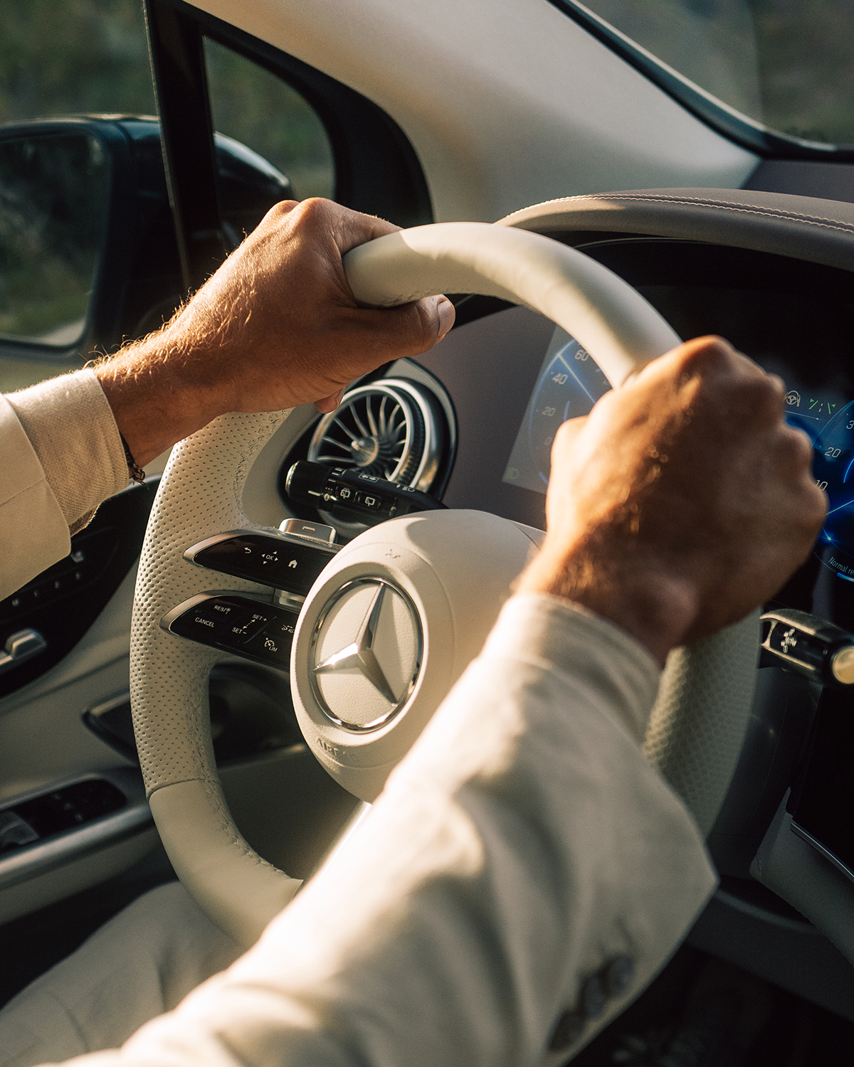 Mercedes Benz Made Of Glass