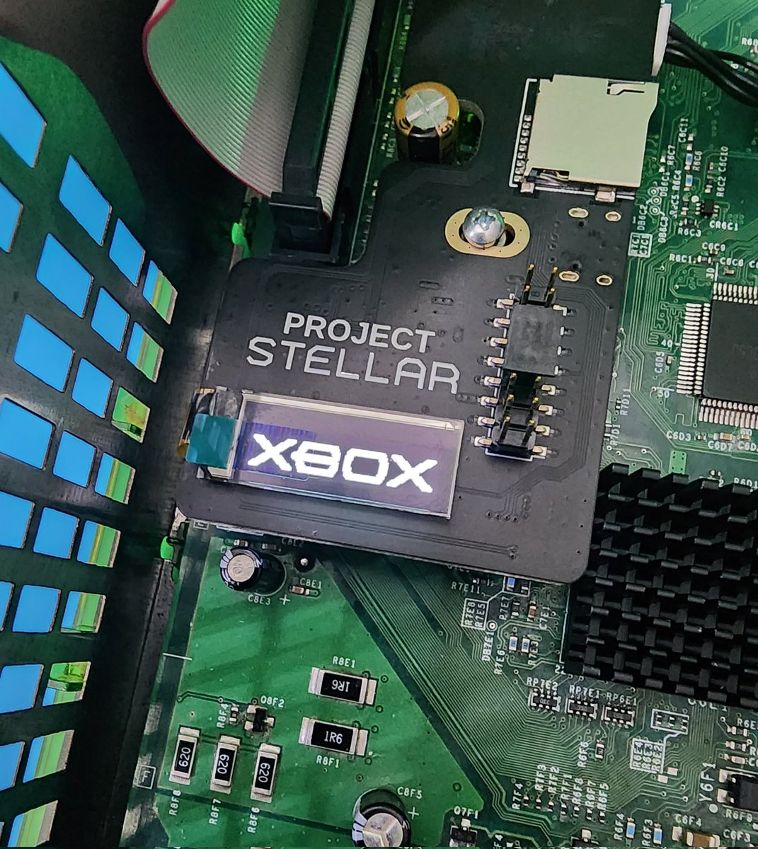 Retro Digital on Twitter: "Another @MakeMHz Project Stellar installed in a Halo edition Xbox ...