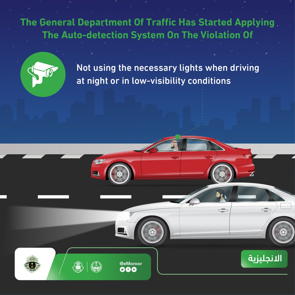 saudi traffic Starts To Apply The Auto detection System On Seven saudi-traffic-starts-to-apply-the-auto-detection-system-on-seven