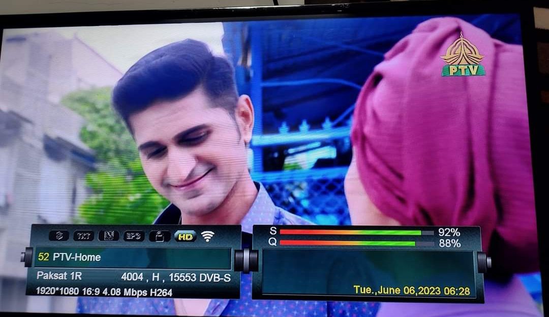 PAK SKY DTH +̑̈ 🎗️ on Twitter: "PTV HOME HD On PakSat-1R @38.0E FREQ: 4004 H 15555 MPEG4/HD FREE ...
