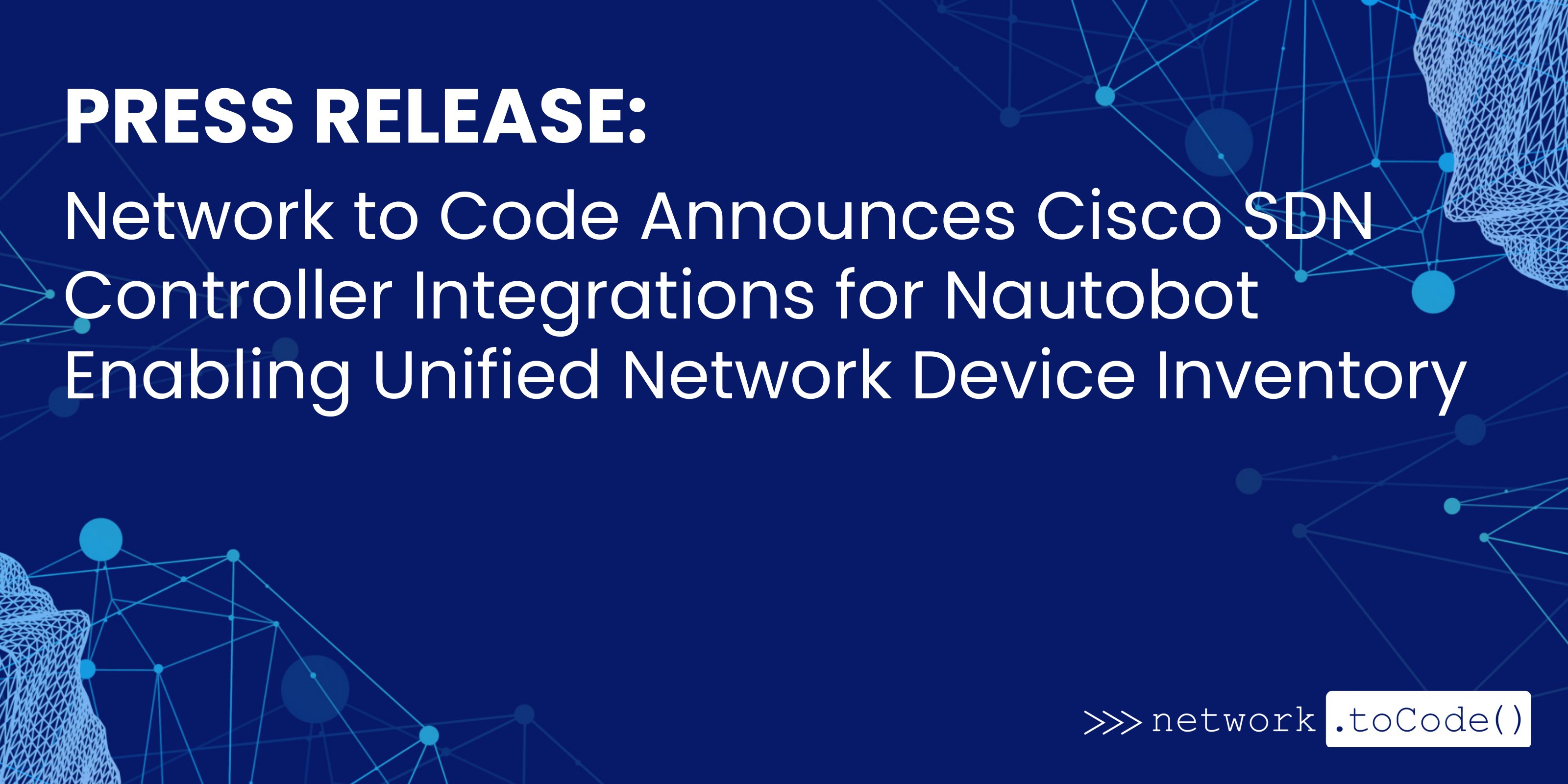 Network to Code (@networktocode) / Twitter