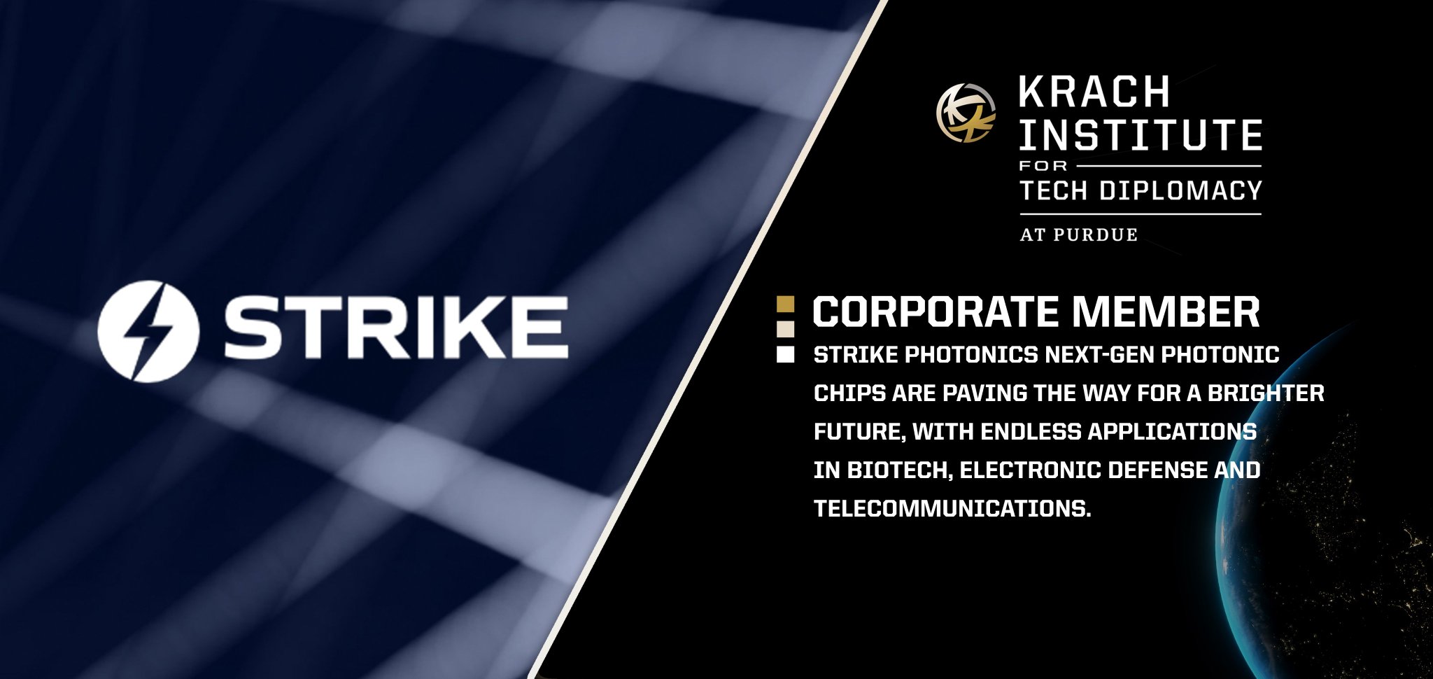 Krach Institute for Tech Diplomacy at Purdue on Twitter: "Welcome, Strike Photonics, to the ...